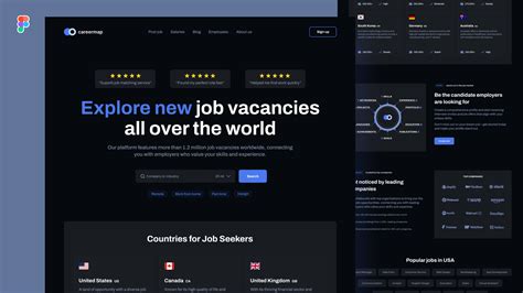 Job Finder Website Ui Template Figma