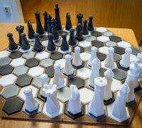 "hexagonal chess by" 3D Models to Print - yeggi