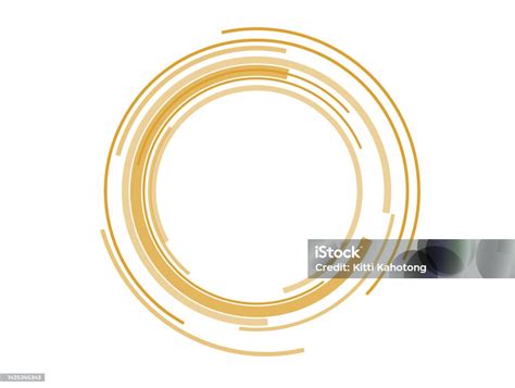 Circle Graphics Art Geometric Art Design Element Stock Illustration