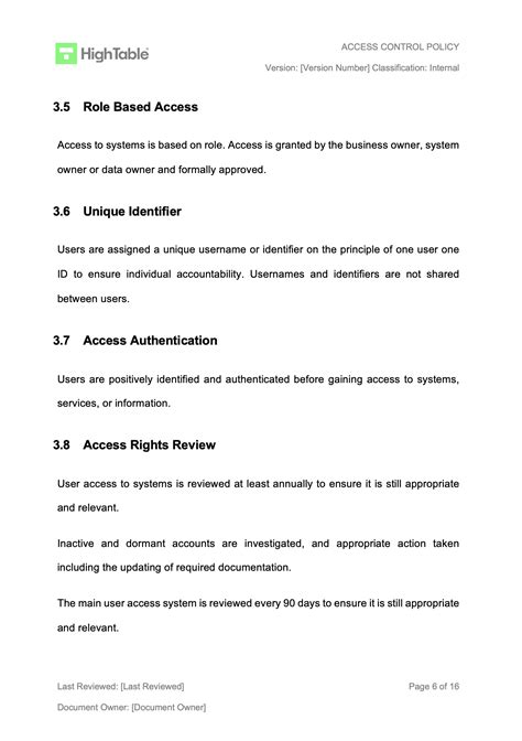Iso 27001 Access Control Policy A Complete Guide Template