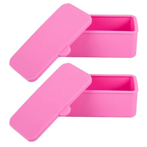 Kiskick Silicone Salad Dressing Containers Reusable Silicone Snack Container 2pcs Reusable Salad