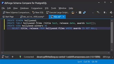 Writing Sql Statements