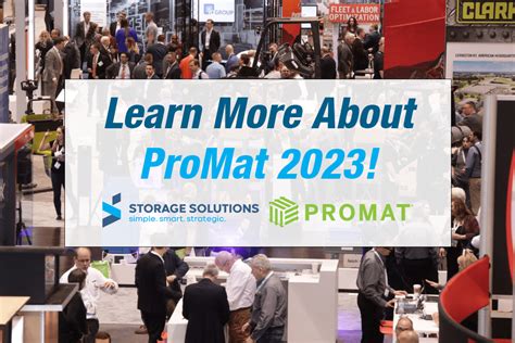 What is ProMat? | Storage Solutions