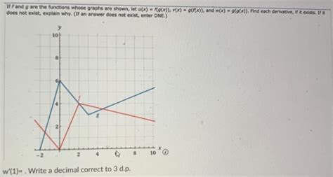 solved if f and g are the functions whose graphs are shown