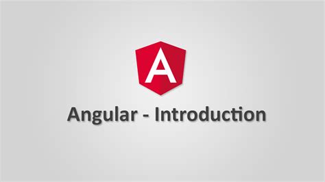Introduction To Angular Concepts