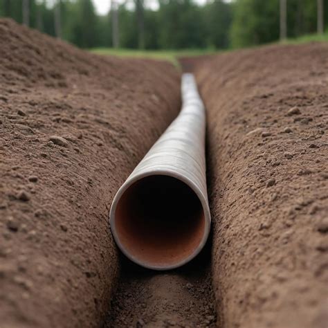 Premium Photo New Pipeline In The Process Of Building Under Construction