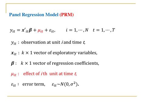 Ppt Bayesian Analysis Of Spatio Temporal Dynamic Panel Models With Fixed And Random Effects