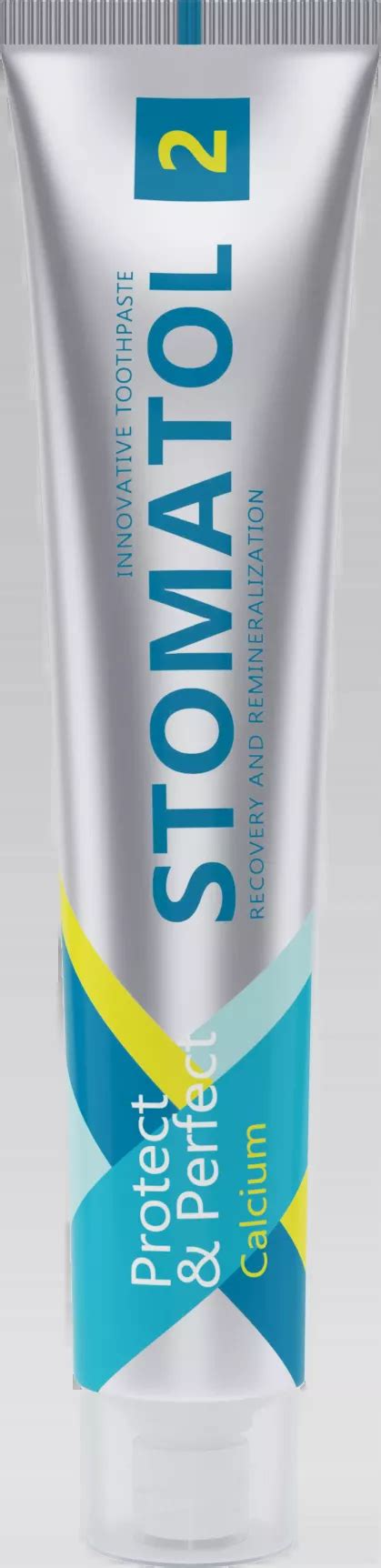 Зубная паста STOMATOL Calcium, объем 100 г