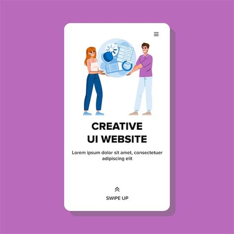 premium vector interface creative ui website vector