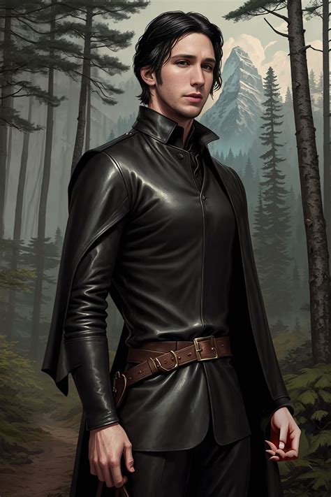 Download Ai Generated Man Forest Royalty Free Stock Illustration