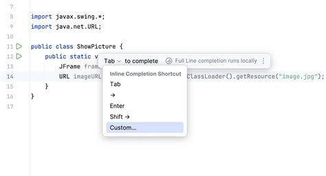 Full Line Code Completion IntelliJ IDEA Documentation