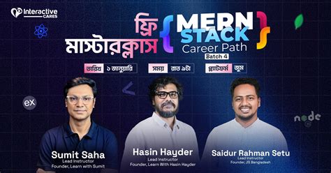 Free Masterclass On Mern Stack Web Development Career Path Batch 4