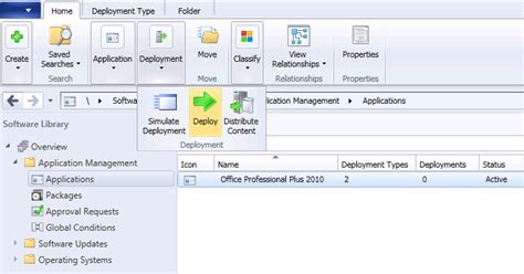 Sccm 2012 Deploy The Application In Sccm