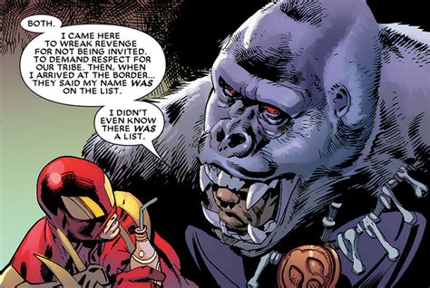 Man Ape Marvel Comics Black Panther Avengers Character