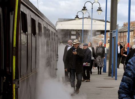 Steam Train Departing From King S Lynn Remembers Leading Heritage Rail