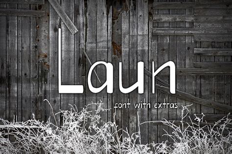 Laun + extras By Innire | TheHungryJPEG