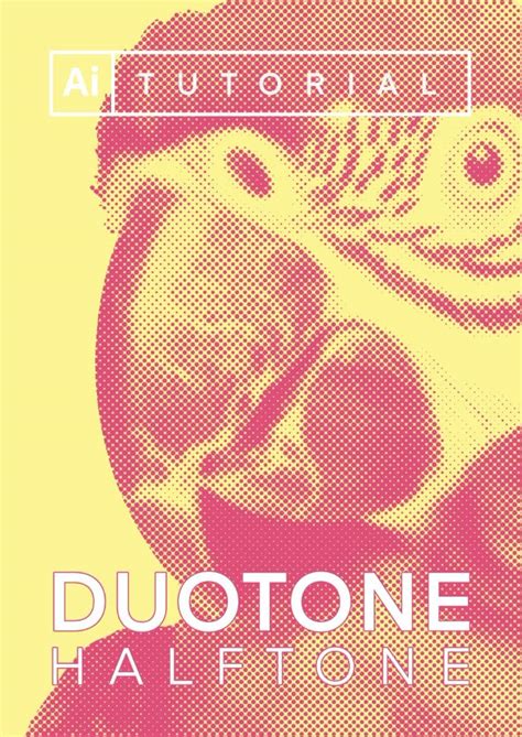 Duotone Halftone Effect Adobe Illustrator Design Illustrator