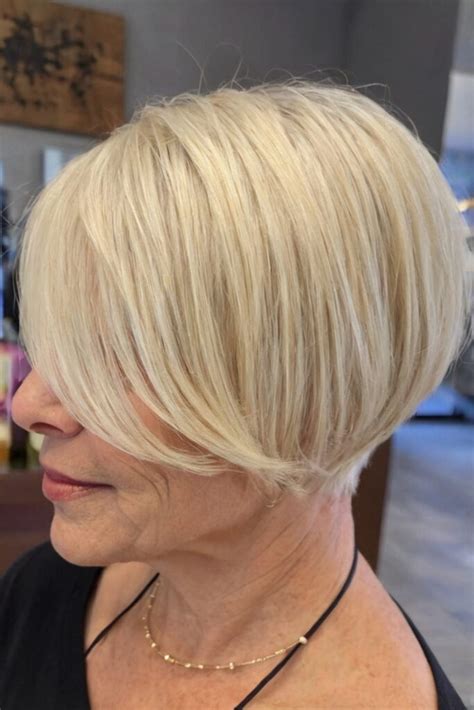 Embracing Elegance Hairstyles For Women Over 60 With Bangs Bangz