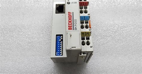 Beckhoff Bk9000 Ethernet Coupler 24vdc