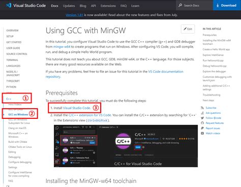 c 개발 환경 구성 windows vs code