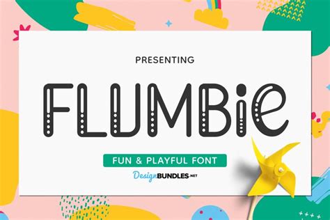Flumbie Playful Font