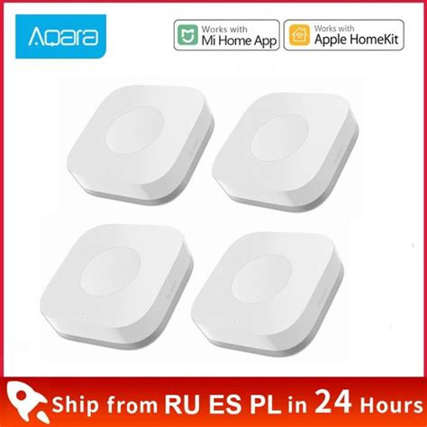HOT Aqara Sensor Smart Wireless Mini Switch Zigbee Connection Remote One Key Control