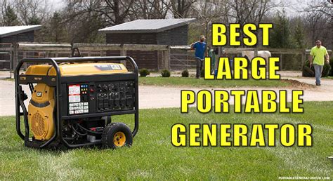 Top 12 Best Large Portable Generators in 2023 - Tips and Guides ...