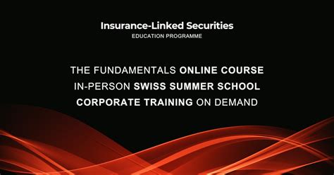 Insurance Linked Securities Ils Education Programme On Linkedin Ils