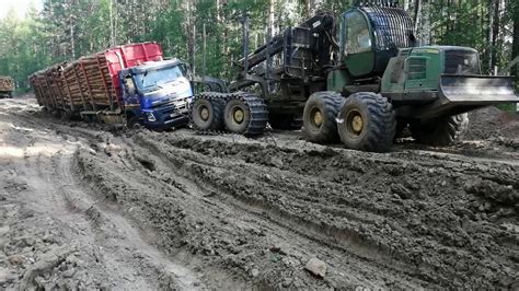 Лесовоз вольво - YouTube