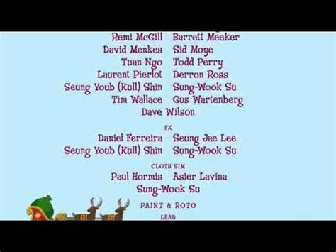 Mickeys Twice Upon A Christmas Credits Youtube