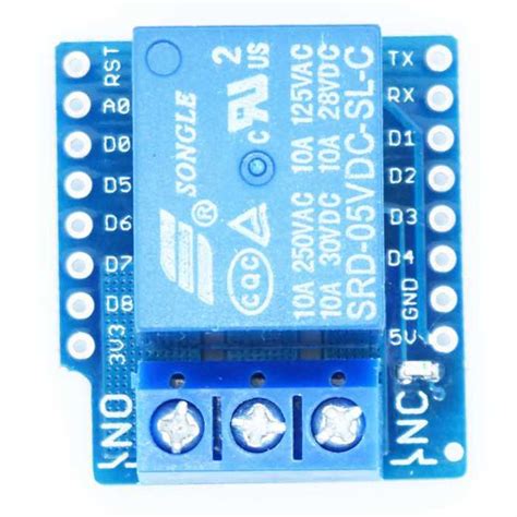 relay shield for wemos d1 mini hacktronics