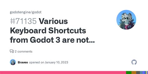 various keyboard shortcuts from godot 3 are not present in godot 4