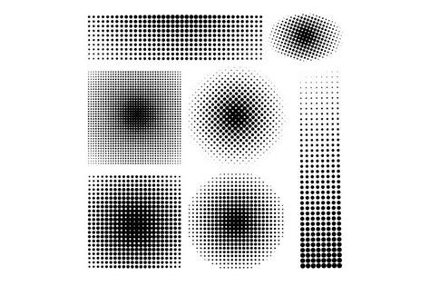 halftone gradients creating stunning visual effects