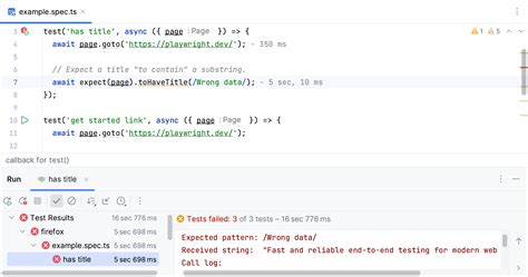 web ui test automation aqua documentation
