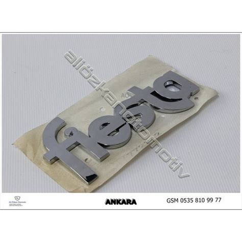 Arma Arka Fiesta Yazisi Ys61 B42528 Aa