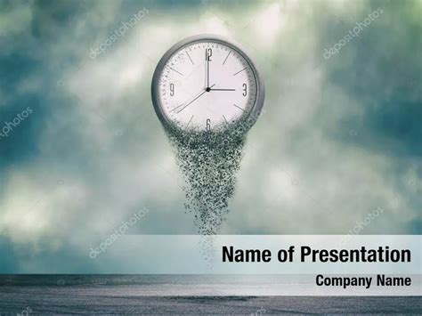 Passing Time Powerpoint Template Passing Time Powerpoint Background