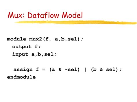 Ppt Verilog Ii Cpsc 321 Powerpoint Presentation Free Download Id