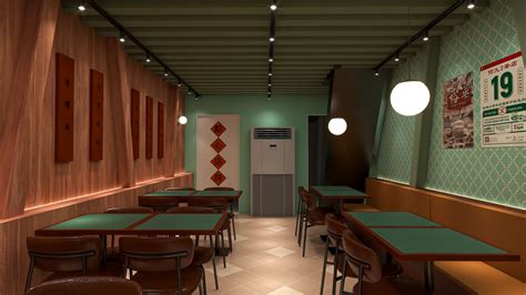 딤섬집 인테리어 디자인 콘테스트 참여작 6 인트로우