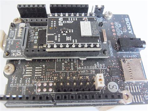 Spresenseでble接続と液晶表示 Tomosoft