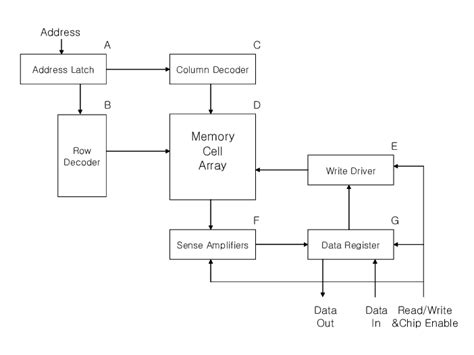Functional Model Of A Memory Chip Download Scientific Diagram