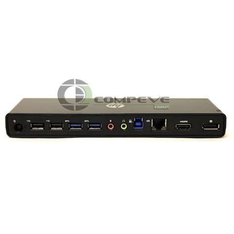 HP Pr USB Port Replicator USB Docking DC HDMI Compeve Compenet HP Pr USB Port