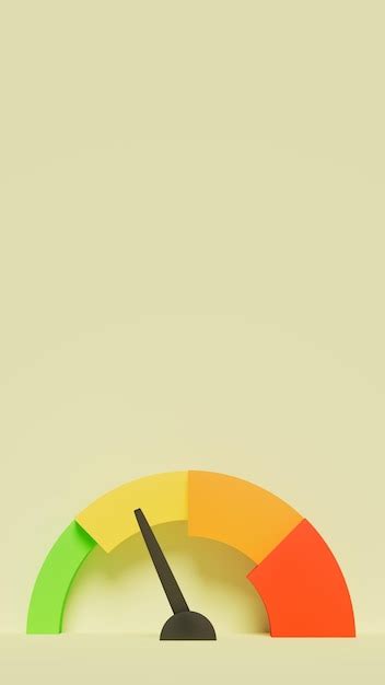 premium photo graphical representation of performance levels speed