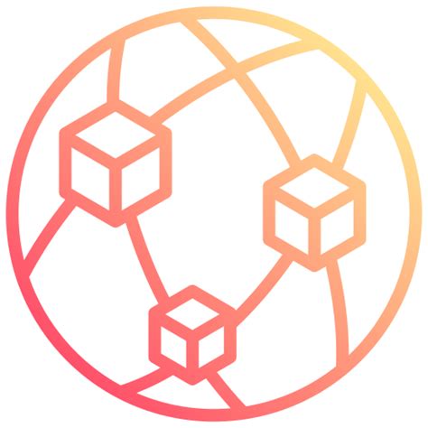 Interoperability Generic Gradient Outline Icon