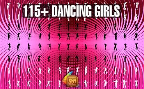 춤추는 소녀 실루엣 Ai Uidownload