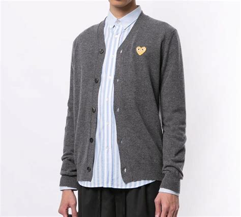 꼼데 가디건 하트 그냥 떼버릴까 패션 에펨코리아