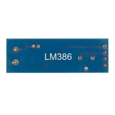 lm386 módulo amplificador de audio 200x 5v 12v unit electronics
