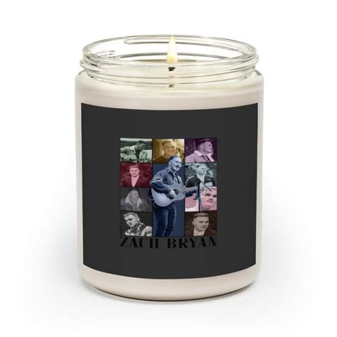 Vintage Zach Bryan Scented Candles Zach Bryan The Eras Tour 2023 Scented Candles Zach Bryan