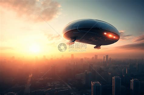 悬浮汽车巡逻城市图片素材 正版创意图片600036758 摄图网