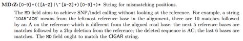 【bioinfo】sam文件可选区域字段optional Feild含义sam格式 Sa Csdn博客