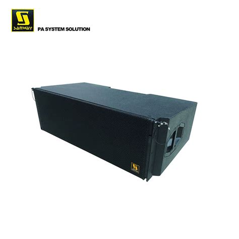 j8 powerful double 12 inch three way line array speaker professional